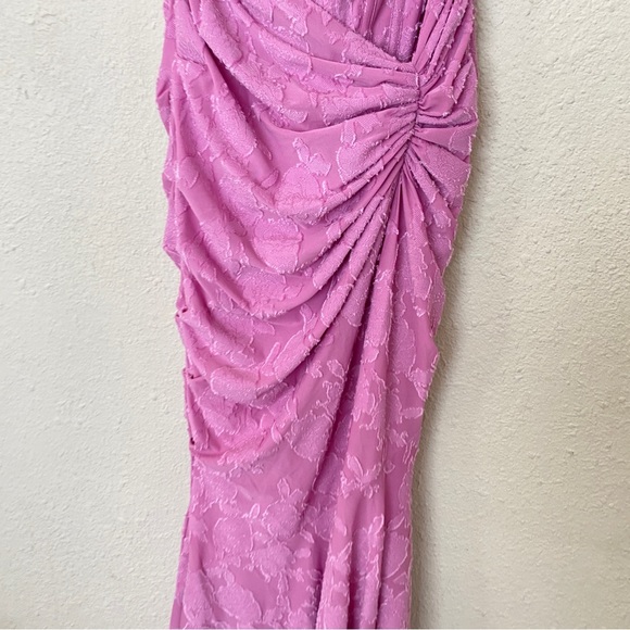 House of CB | Dresses | House Of Cb Cesca Rose Pink Floral Maxi Dress ...